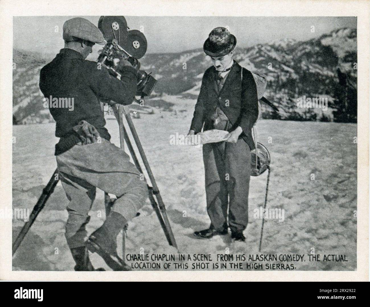 Film making behind scenes 1925 hi-res stock photography and images - Alamy