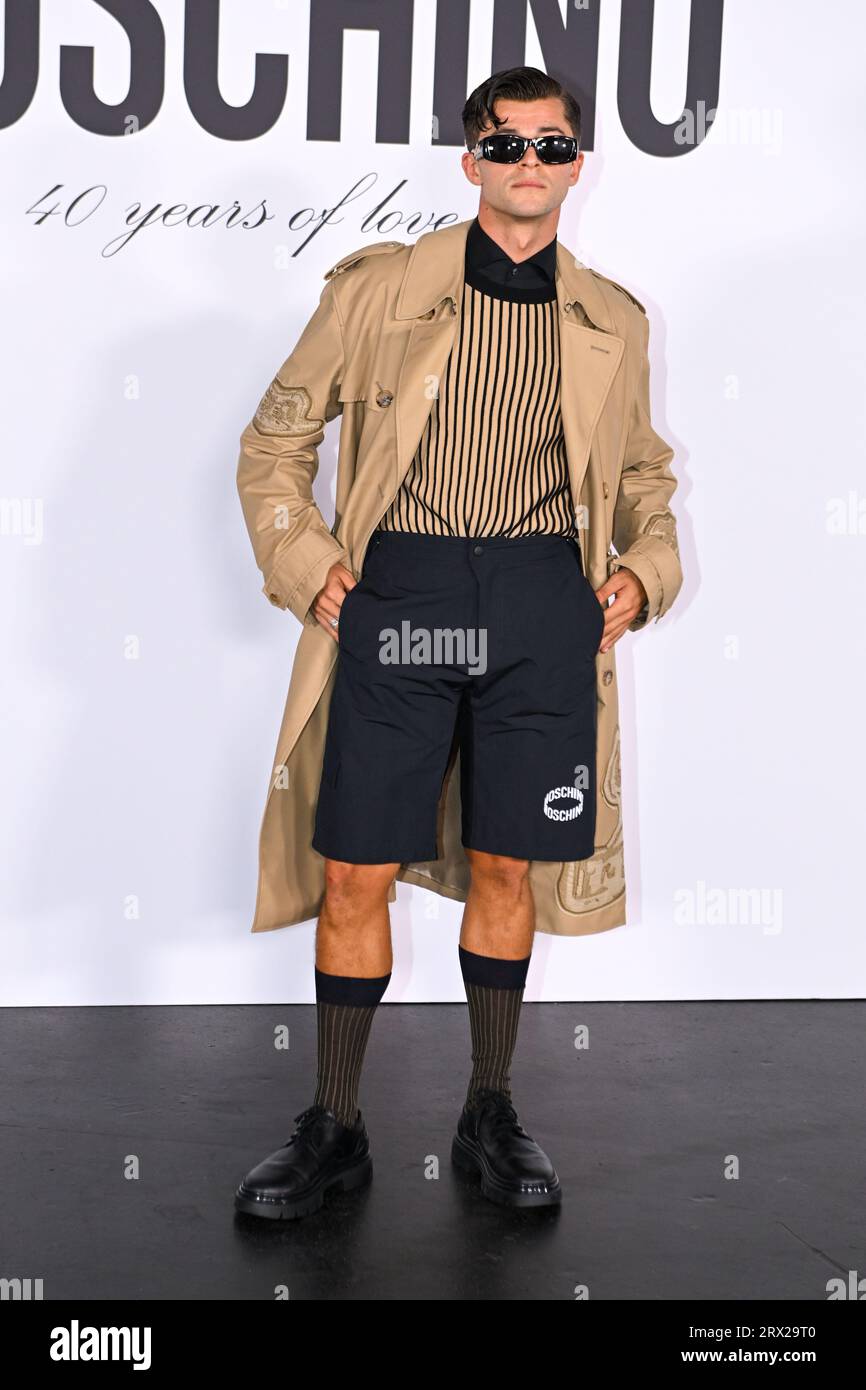 Milan, Italy. 21st Sep, 2023. Milan Fashion Week, Spring Summer 2024 ...