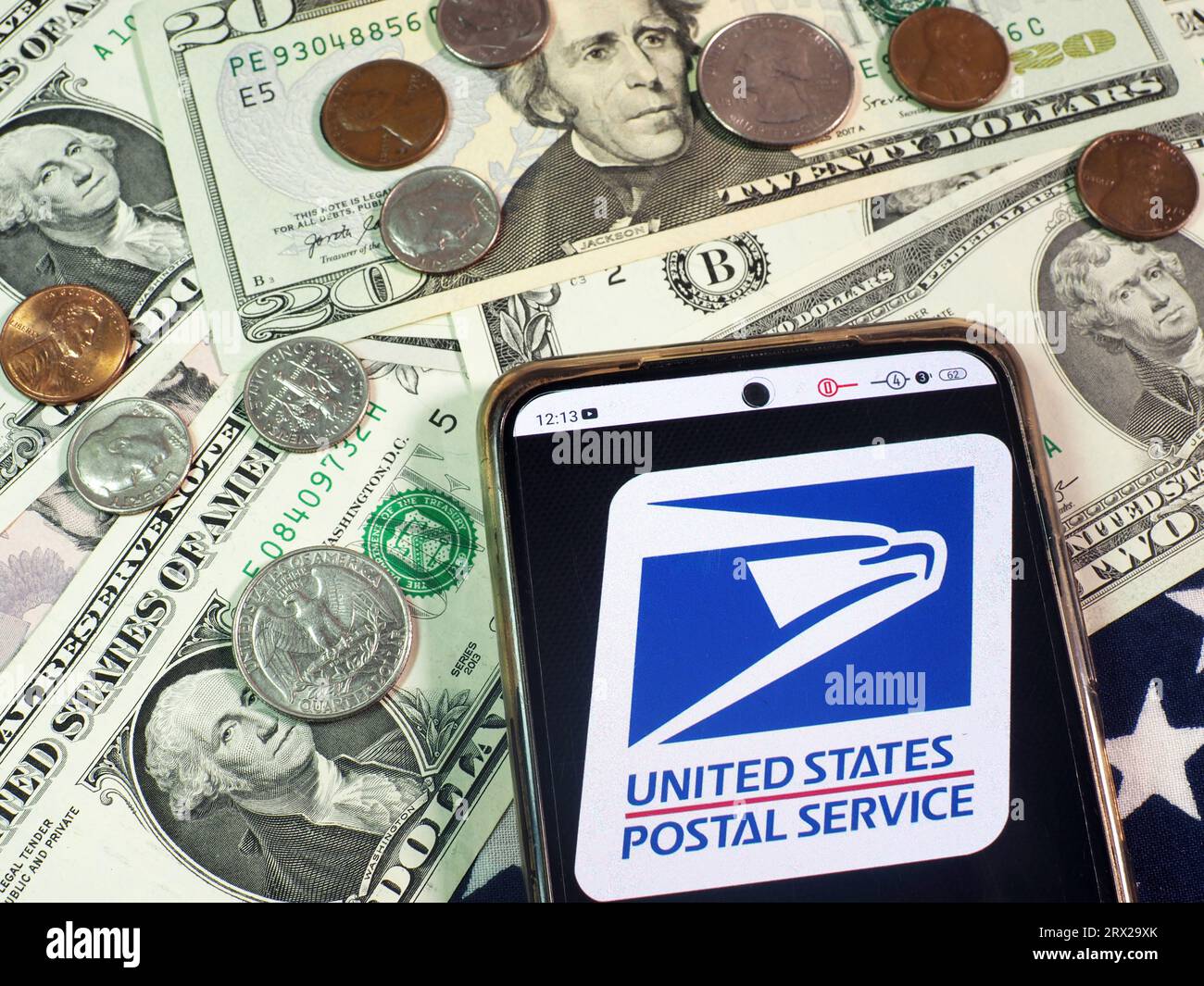 Usps logo hi-res stock photography and images - Alamy