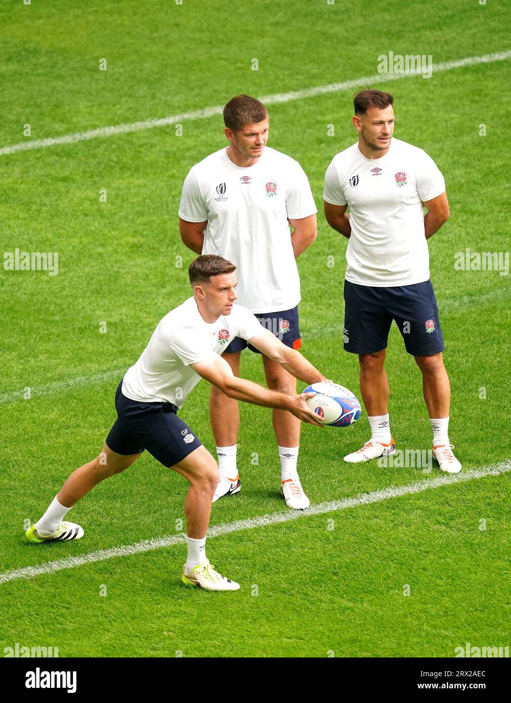 George ford and owen farrell hi-res stock photography and images - Alamy