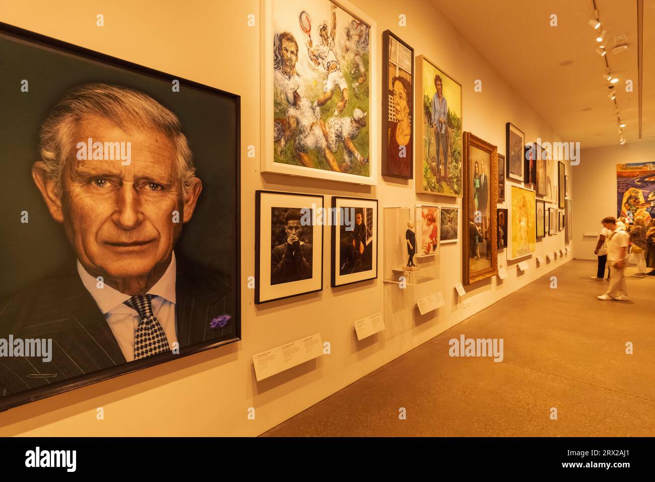 England, London, National Portrait Gallery, History Makers Now Space ...