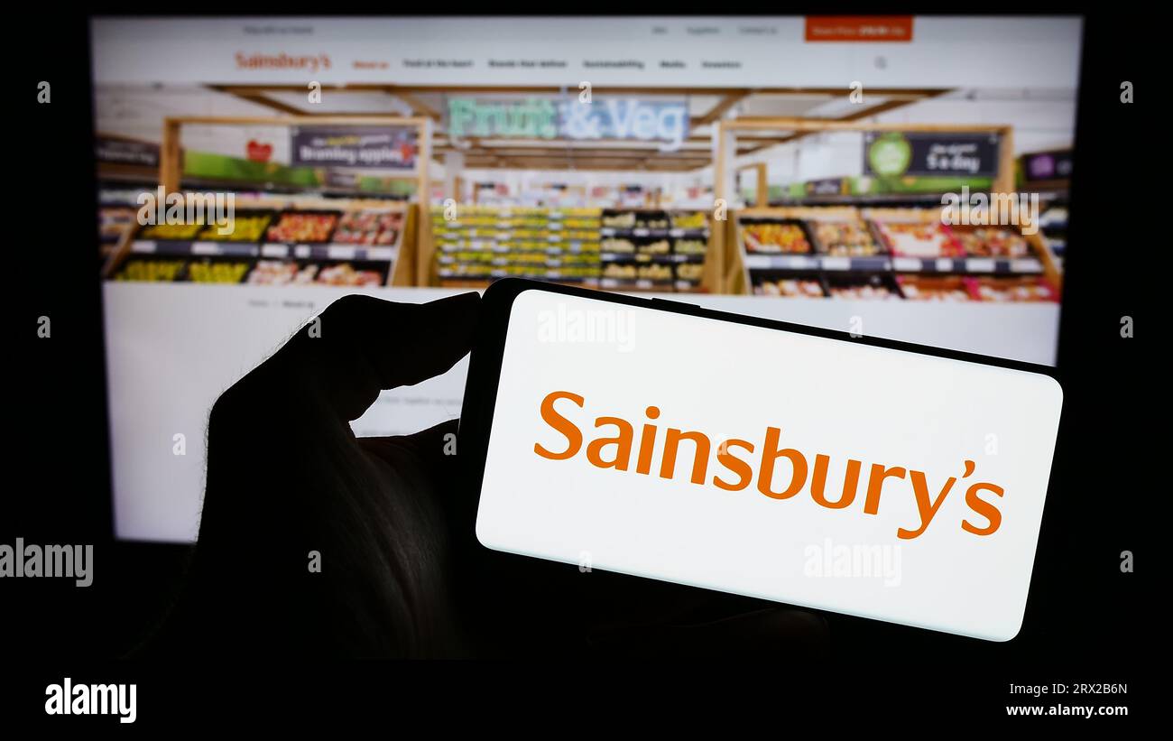 Sainsburys logo hi-res stock photography and images - Alamy