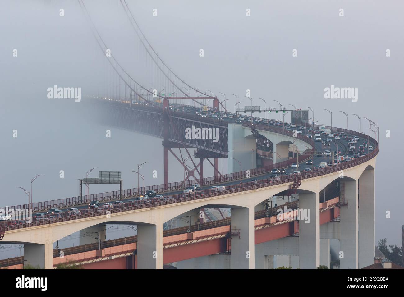 Top view car driving across hi-res stock photography and images - Alamy