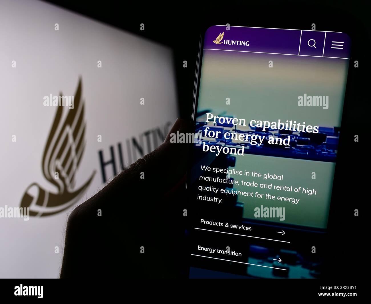 Hunting logo hi-res stock photography and images - Alamy