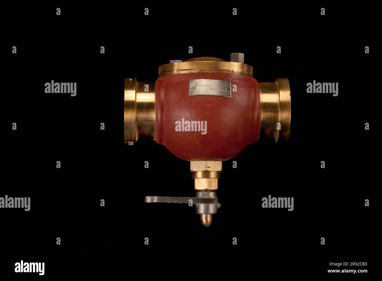 Patent model. Governor valve, Fitts, patent no. 25005. ER*308662 Stock ...