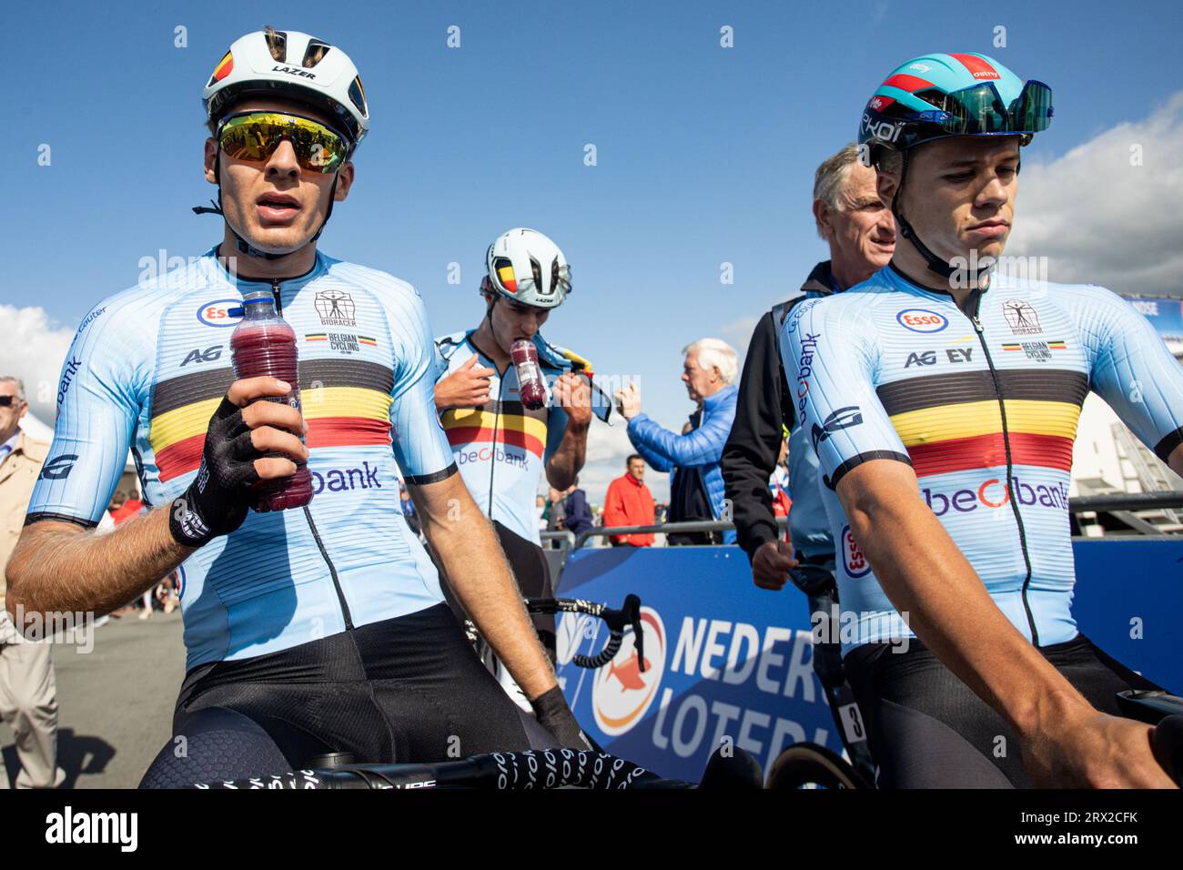 Wijster, Netherlands. 22nd Sep, 2023. Belgian Jelle Vermoote and ...
