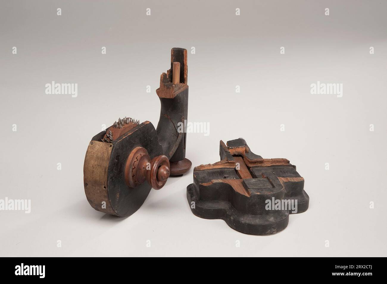 Patent model. Hand cancelling machine, Corne, patent no. 106665. GA ...