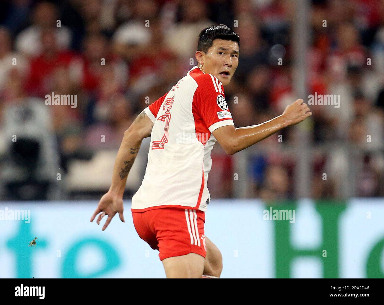 Min-Jae Kim (Bayern) . FC Bayern München-Manchester United . München ...