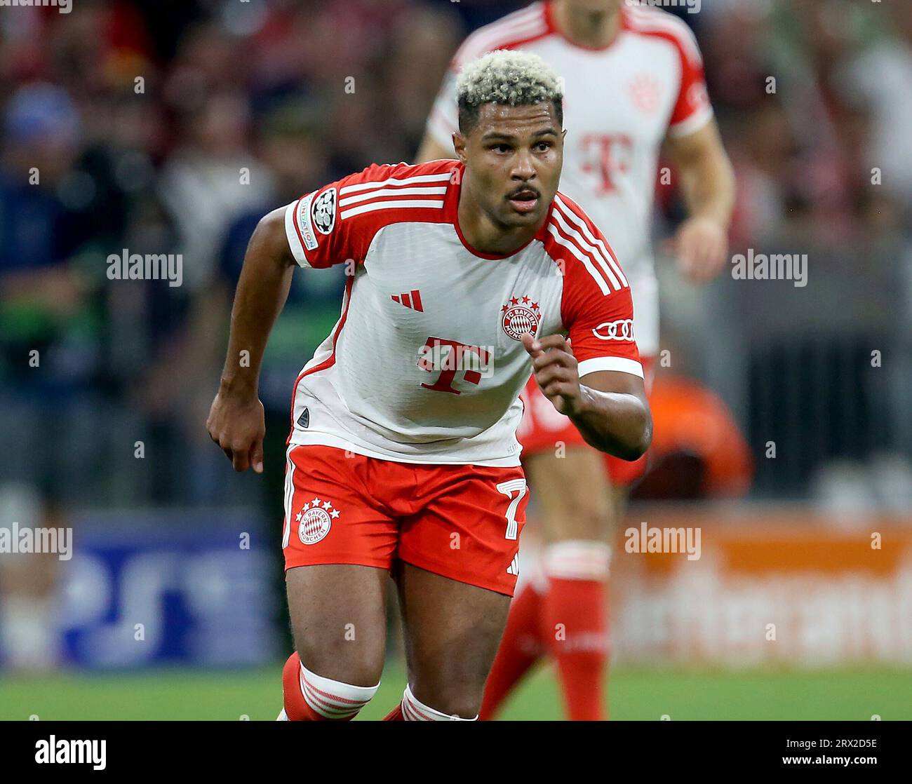 Serge Gnabry (Bayern) . FC Bayern München-Manchester United . München ...