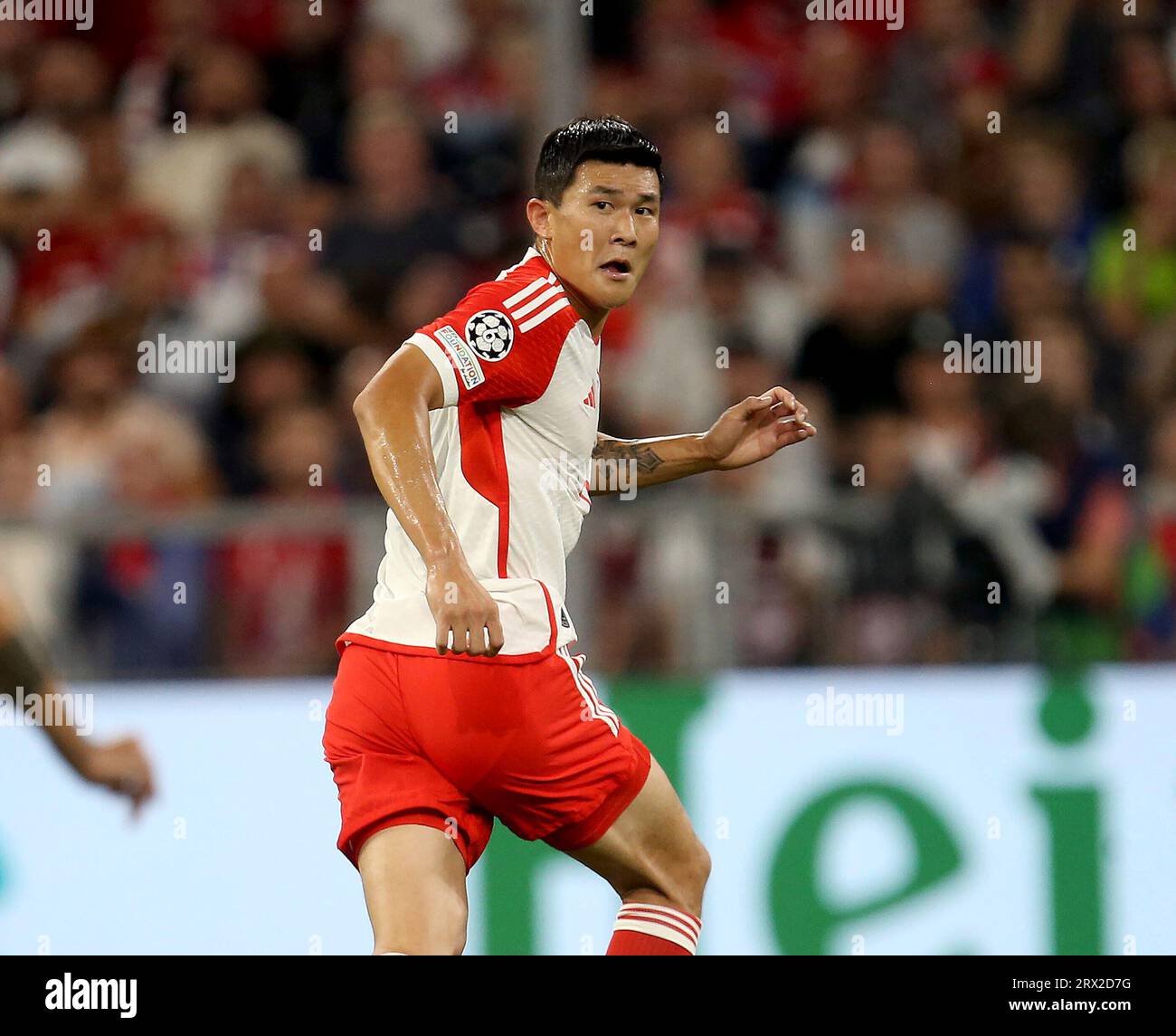 Min-Jae Kim (Bayern) . FC Bayern München-Manchester United . München, GER, 20.09.2023, Sport ...
