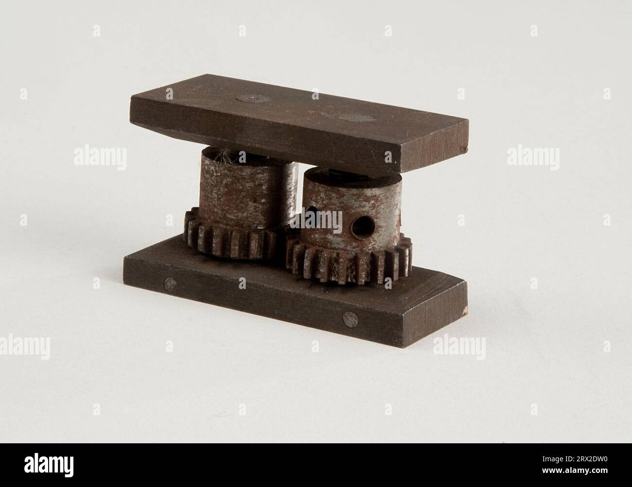 Patent model. Printer's quoins, Quail, patent no. 158001. GA*89797. ...