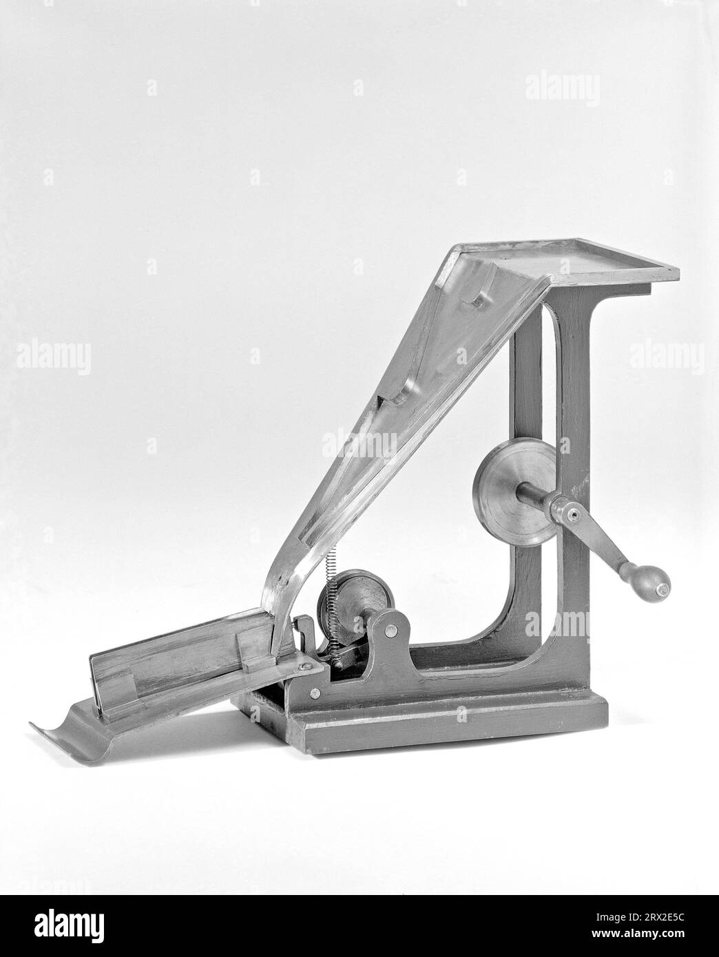 Patent model. Typesetting machine, Lorenz and Johnson, patent no ...