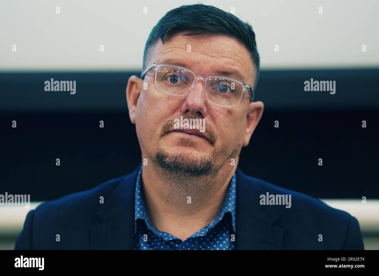 Sinn Fein spokesperson on Mental Health Mark Ward at the launch of the ...