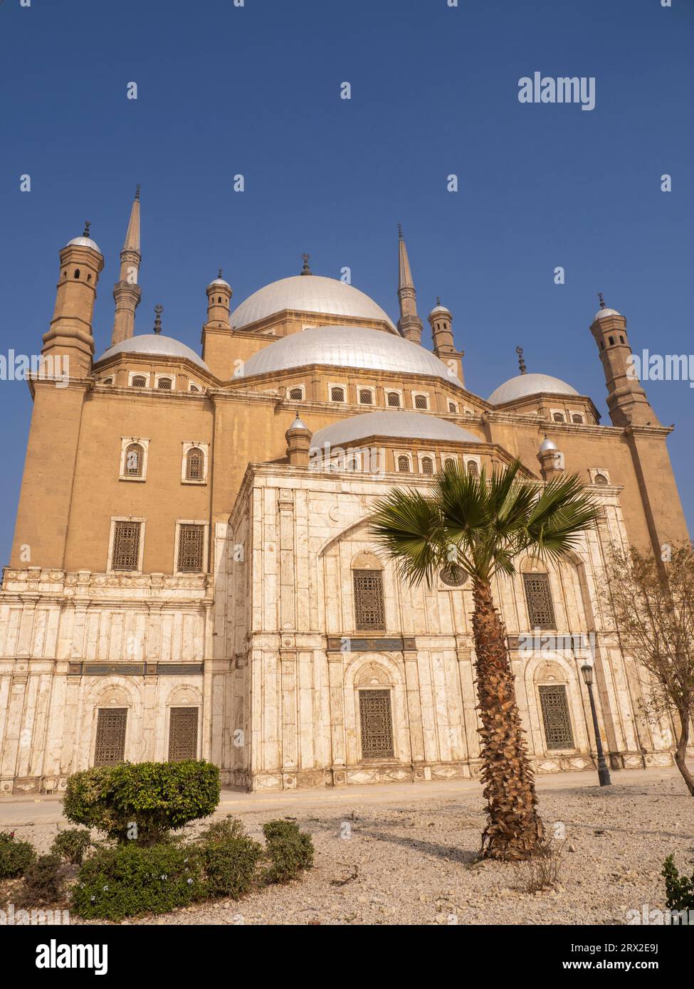 The Ottoman-era Muhammad Ali Mosque, completed in 1848, overlooking ...