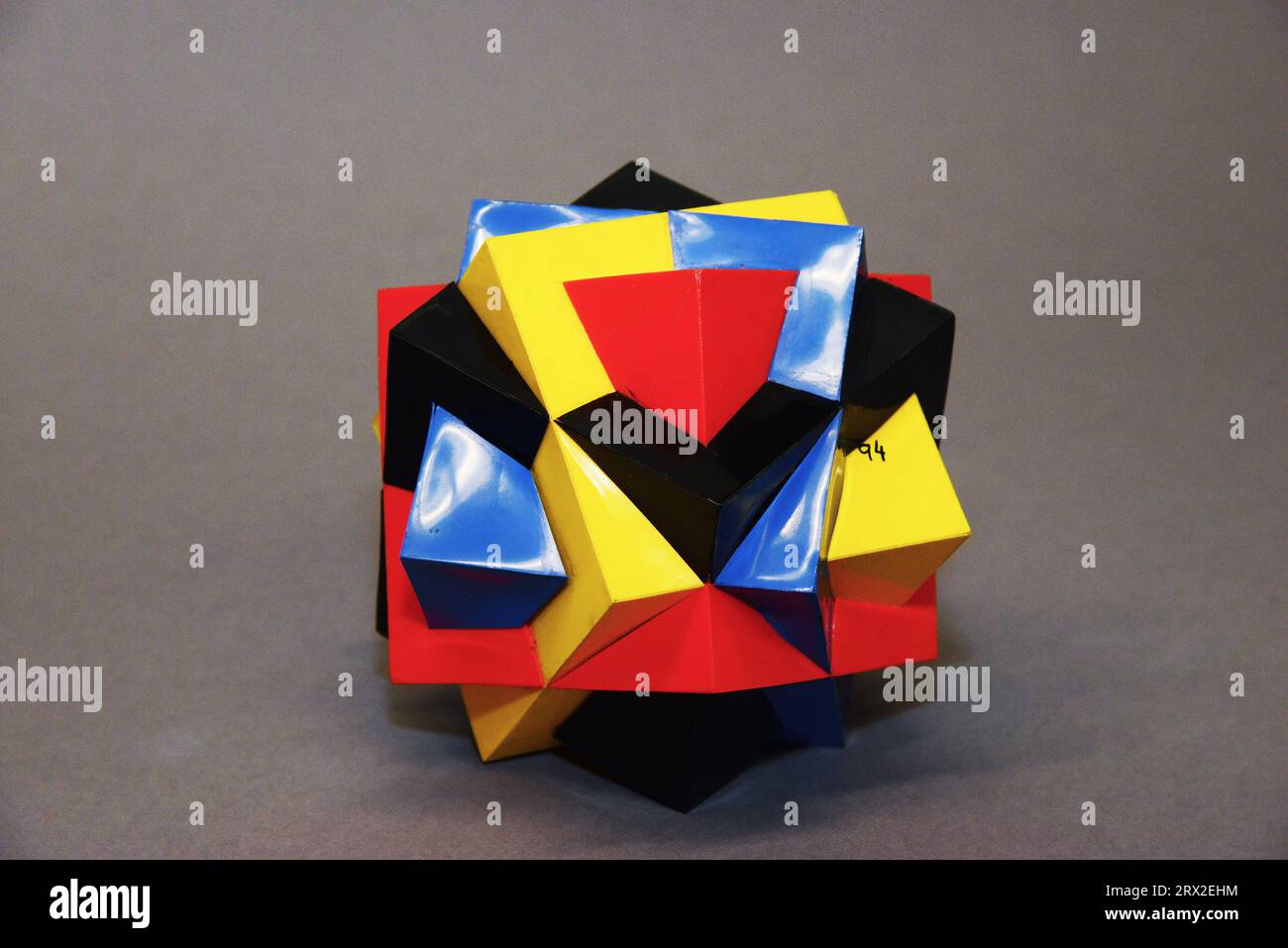 Geometric model by A. Harry Wheeler, Union of Four Cubes. MA*304723.120 ...