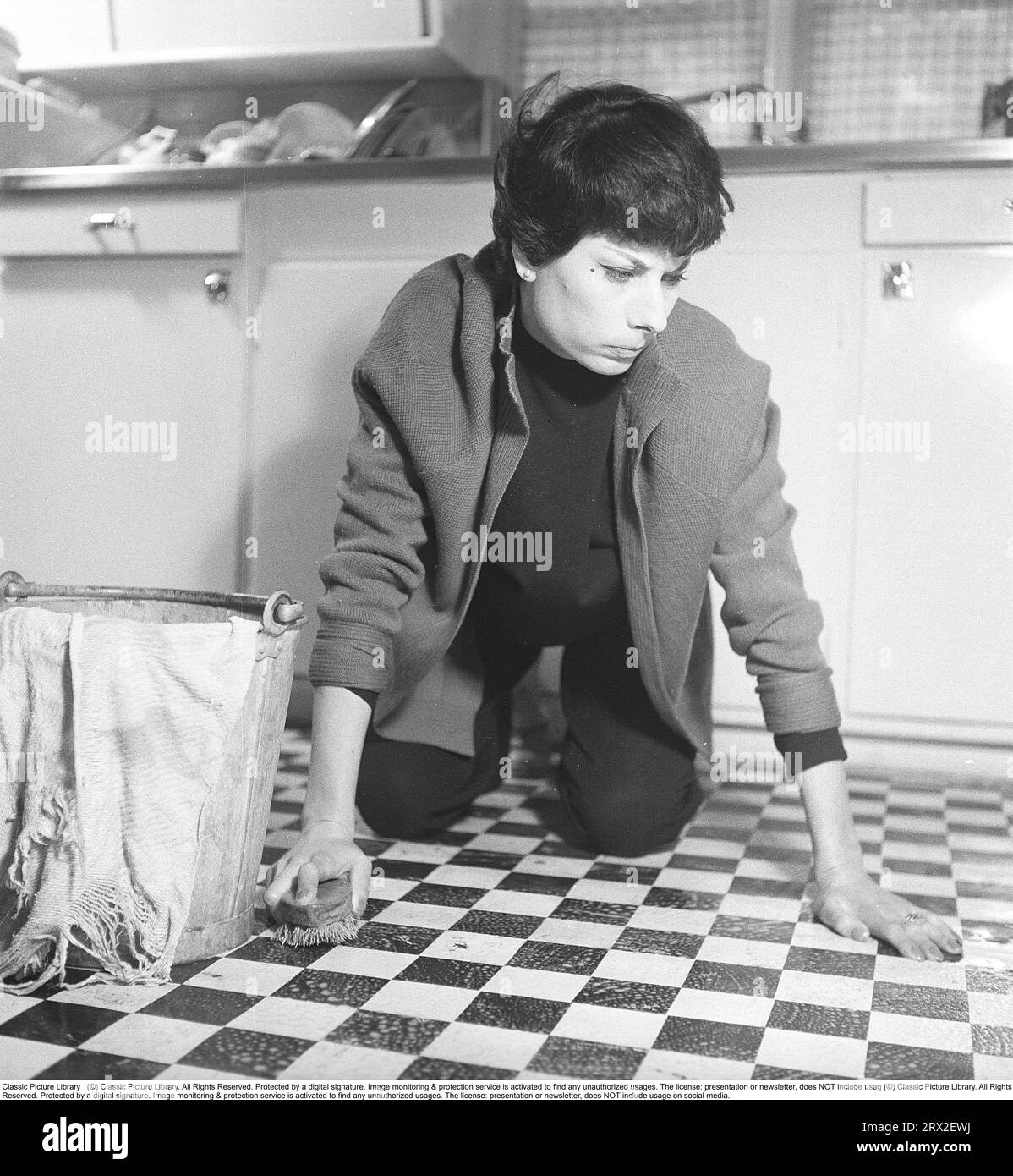 50s fifties 1950s kitchen hi-res stock photography and images - Alamy