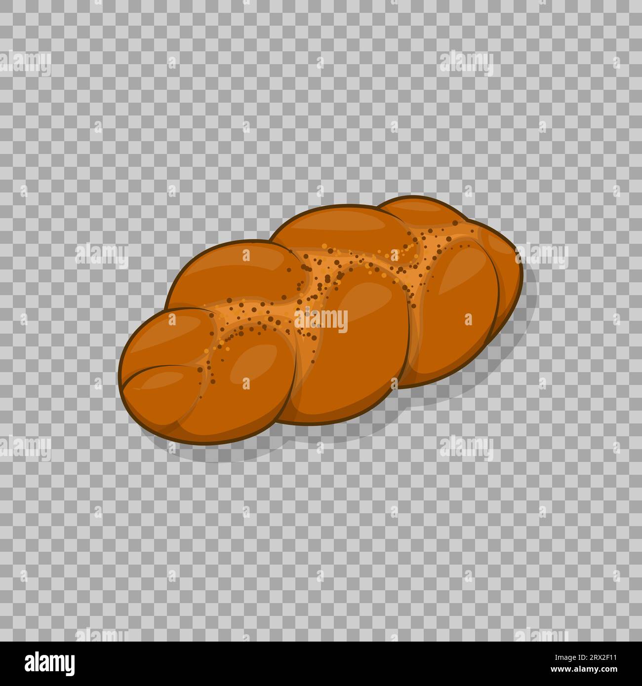 Bun, confectionery bakery product, a delicious dessert, baking symbol ...