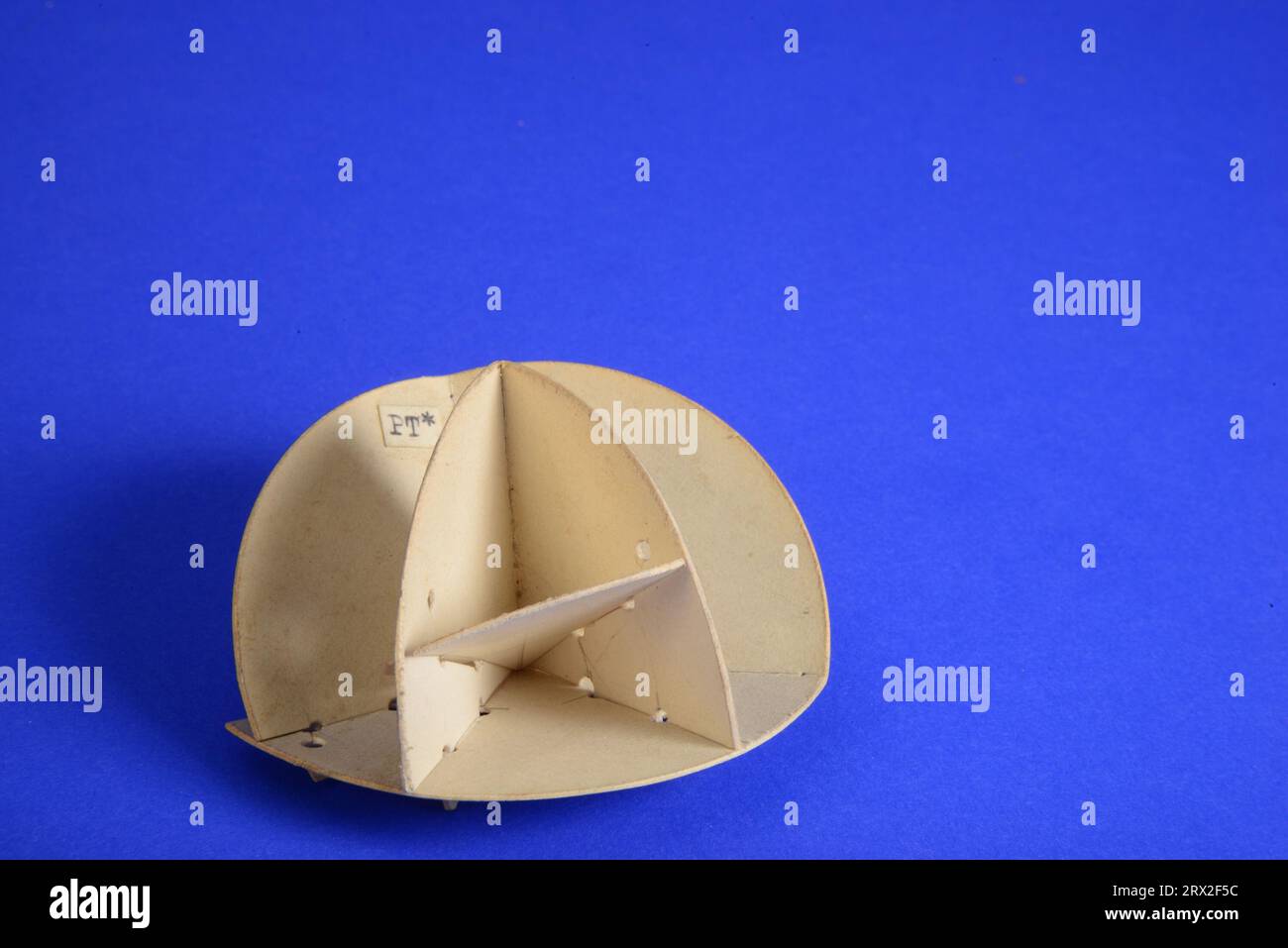 Geometric model by A. Harry Wheeler, Polar Spherical Triangles. MA ...