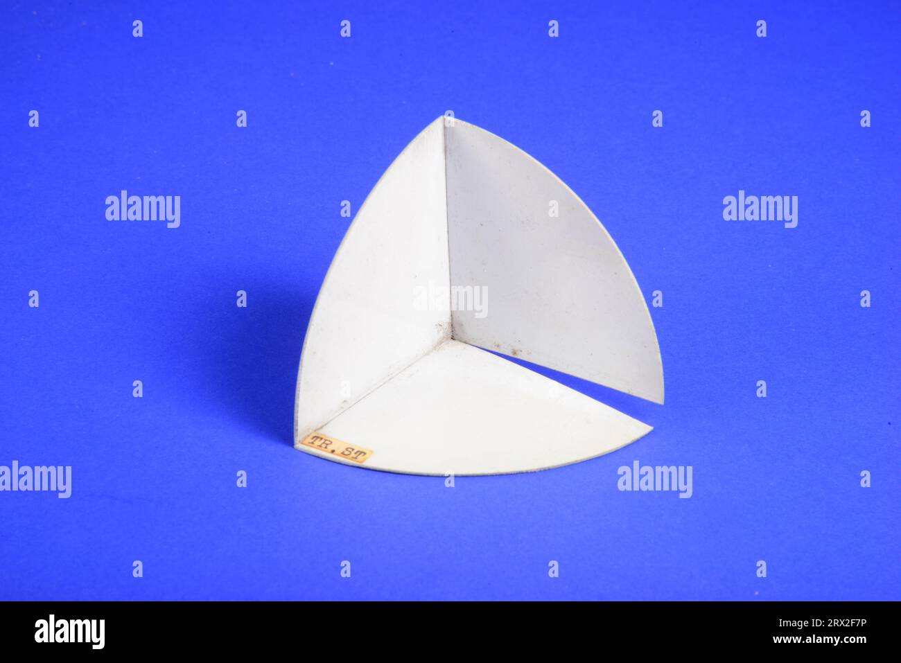Geometric model by A. Harry Wheeler, Trirectangular Spherical Triangle ...