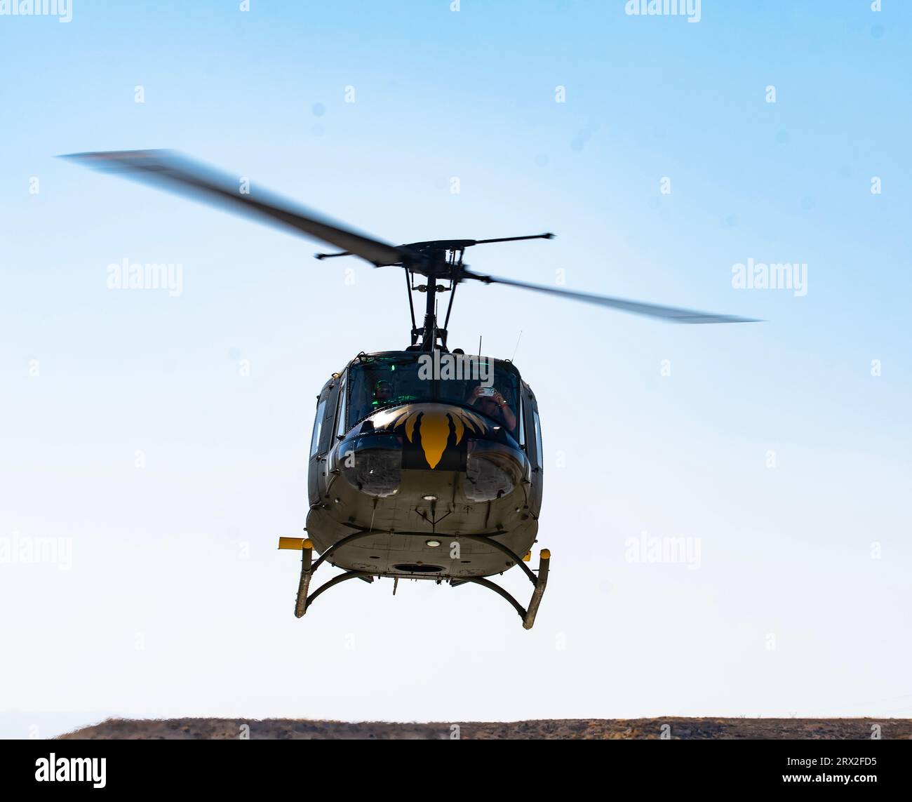 Bell UH-1 Iroquois, nickname Huey military helicopter at SHG AIRSHOW ...