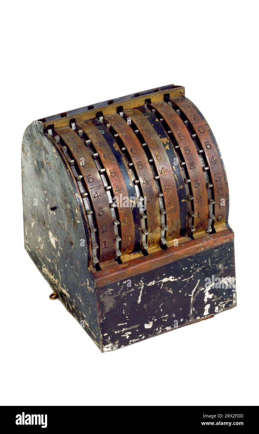 Vintage adding machine Cut Out Stock Images & Pictures - Alamy