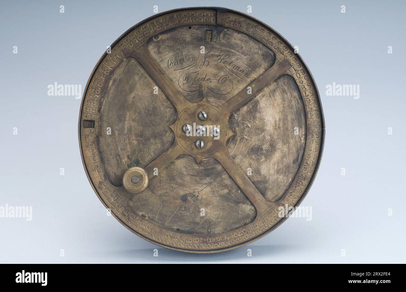 Patent model, adder. Adding Machine, Holman, patent no. 153826. MA ...