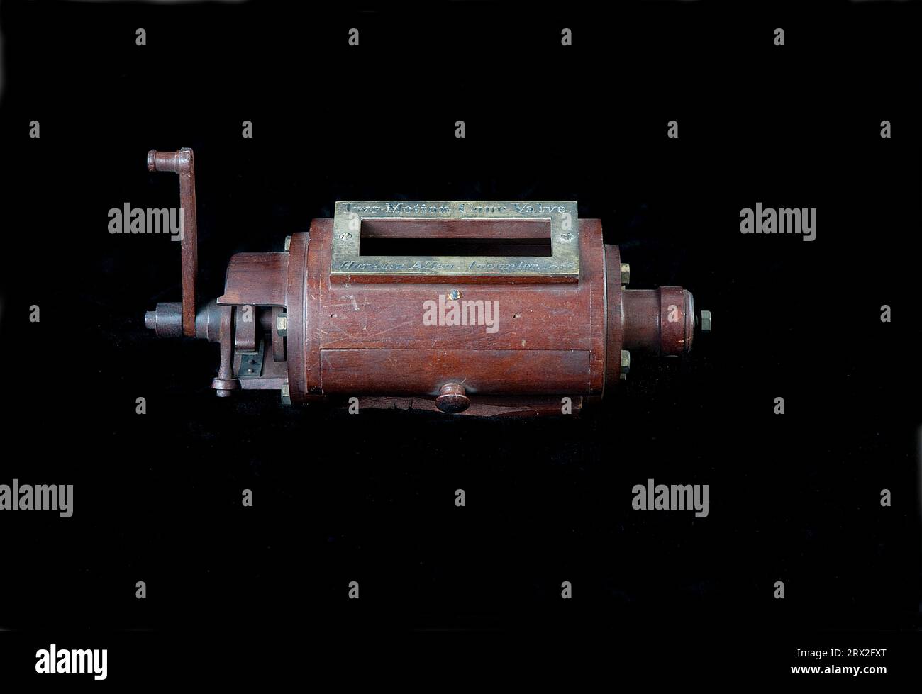 Patent model. Two-motion cone valve, Allen, patent no. 13075. MC*308655 ...
