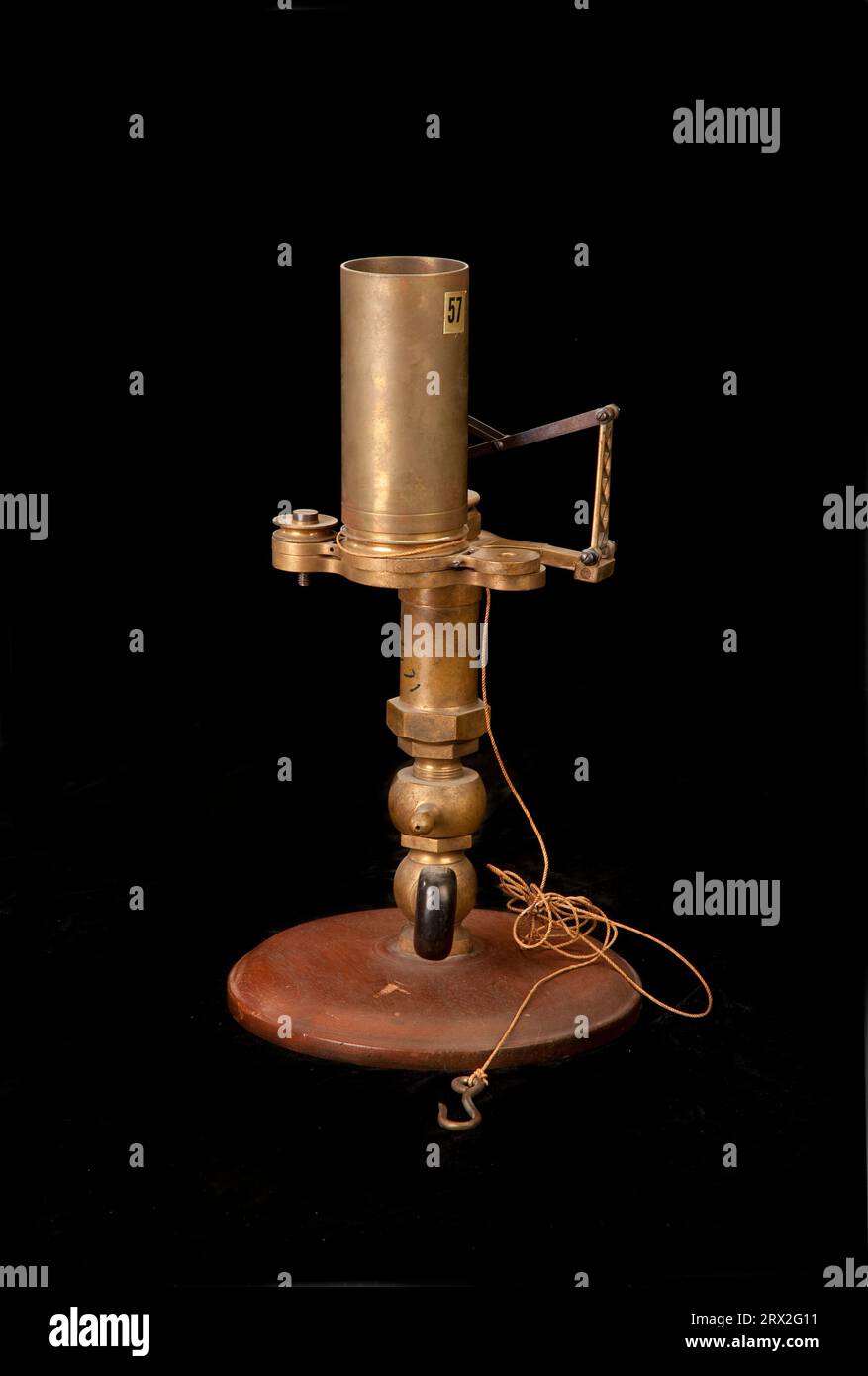 Patent model. Steam engine indicator, Crosby, patent no. 219149. MC ...