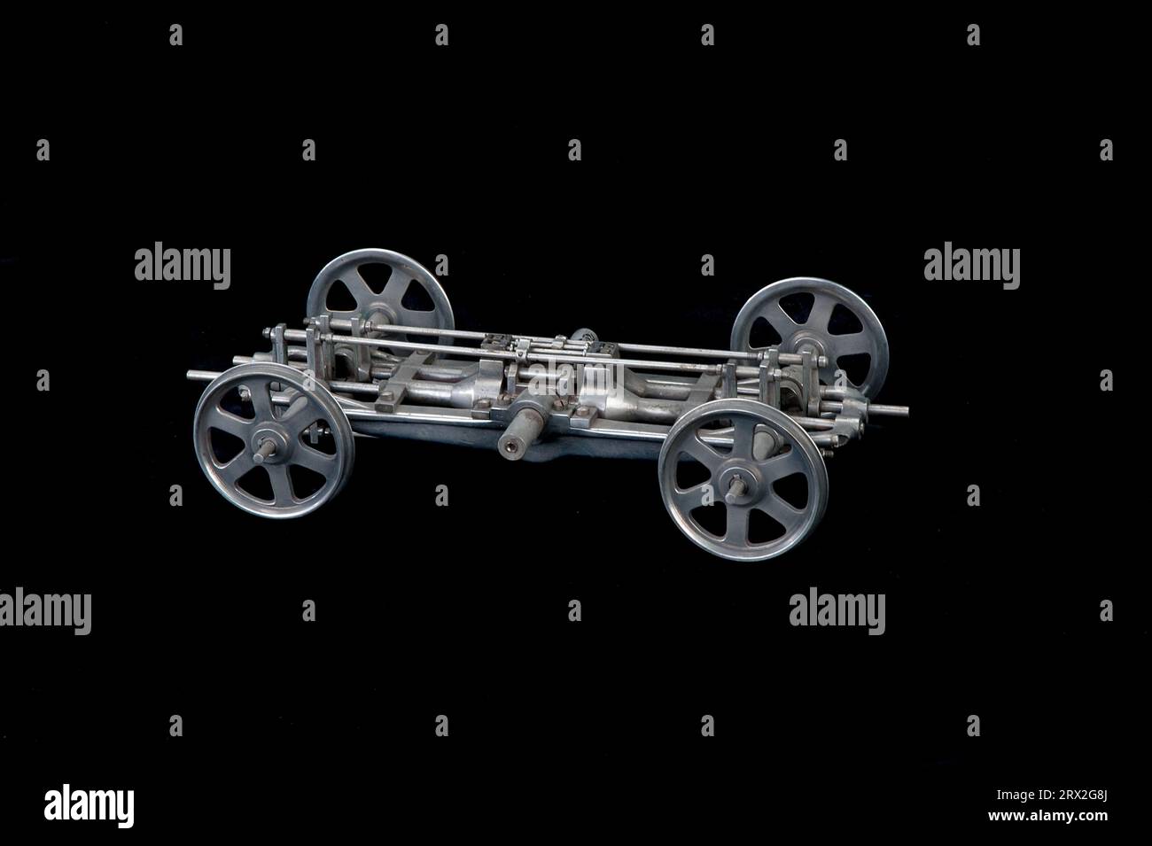 Patent model. Compound hydraulic engine, Carpenter, patent no. 210915 ...