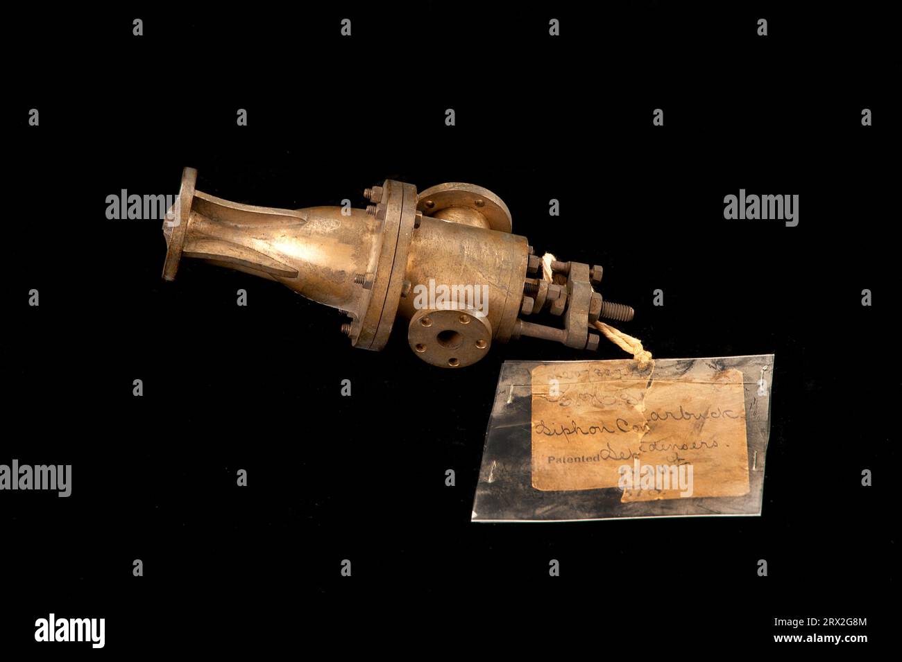 Patent model. Siphon condenser, Starbuck, patent no. 207827. MC*309354 ...
