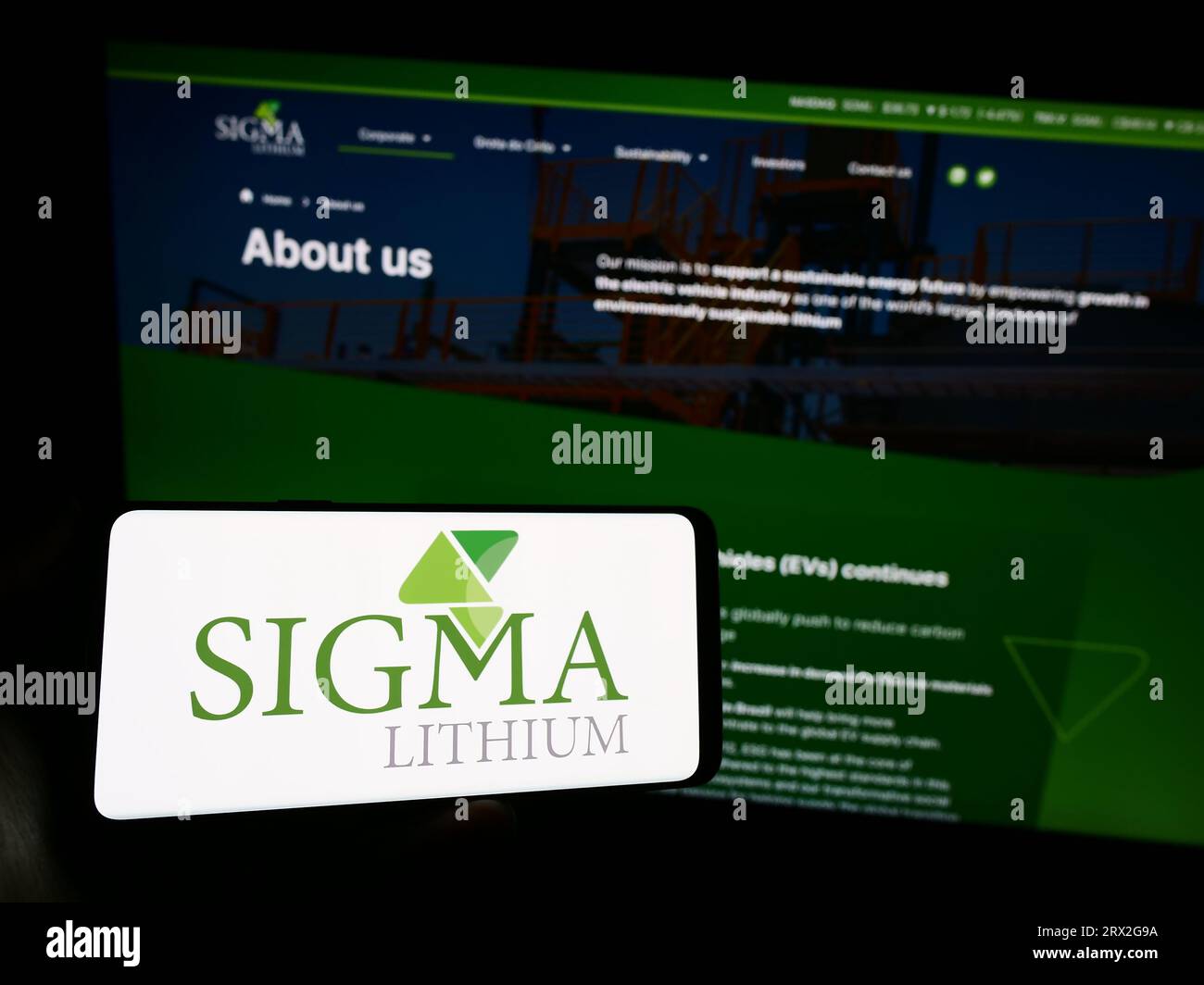 Sigma lithium logo hi-res stock photography and images - Alamy