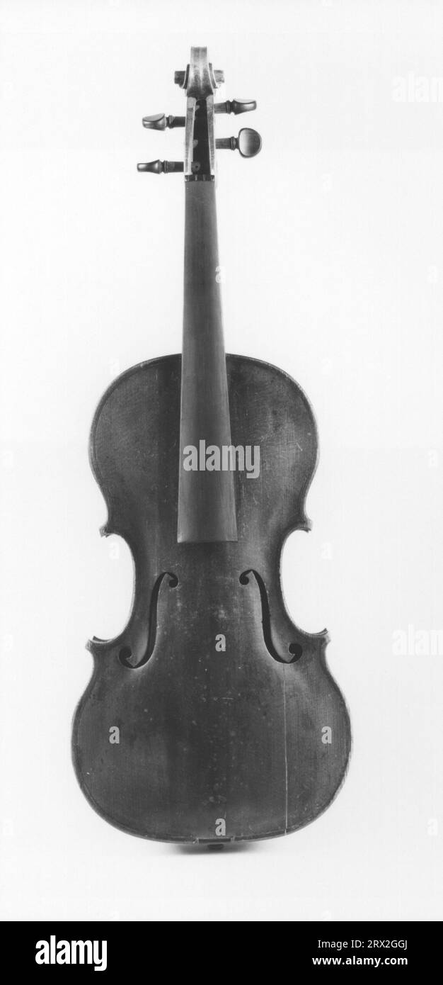 Violin, front view. MI*388697 Stock Photo - Alamy