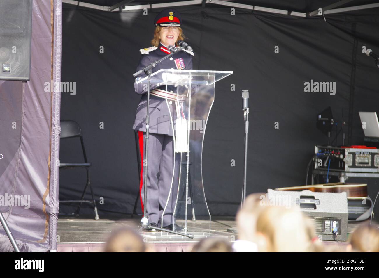 North Shields, 22 September 2023. The Lord-Lieutenant of Tyne and Wear ...
