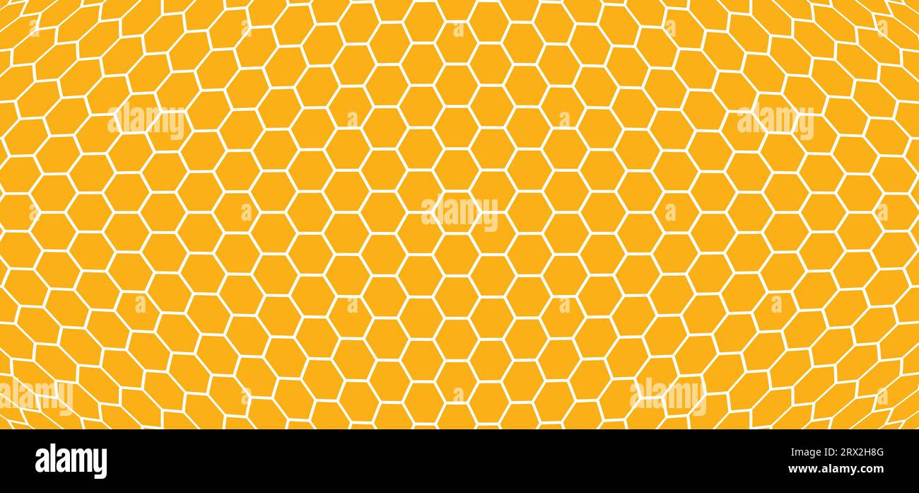Yellow, orange beehive background. Honeycomb, bees hive cells pattern ...