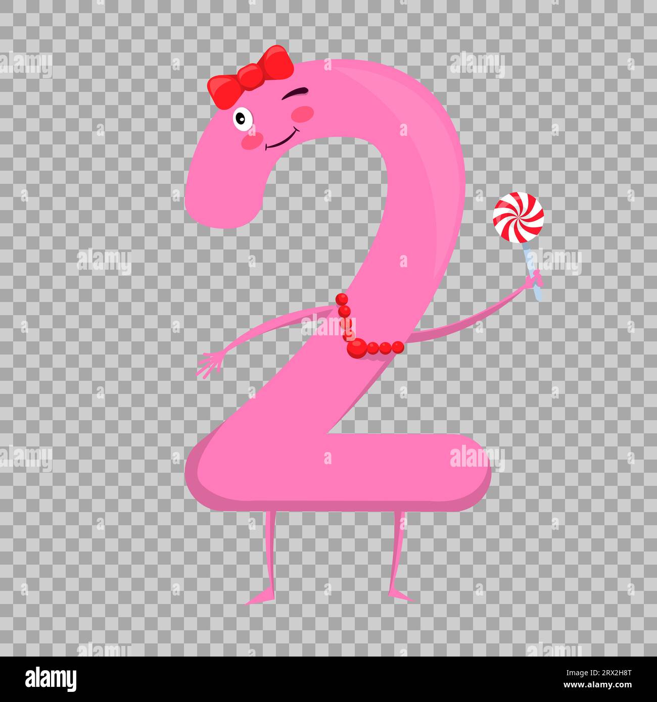 Two Cute fun colorful figure in the form of cartoon characters for kids ...