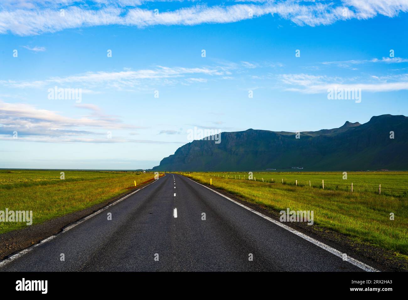 Volcanic landscape curving road hi-res stock photography and images - Alamy