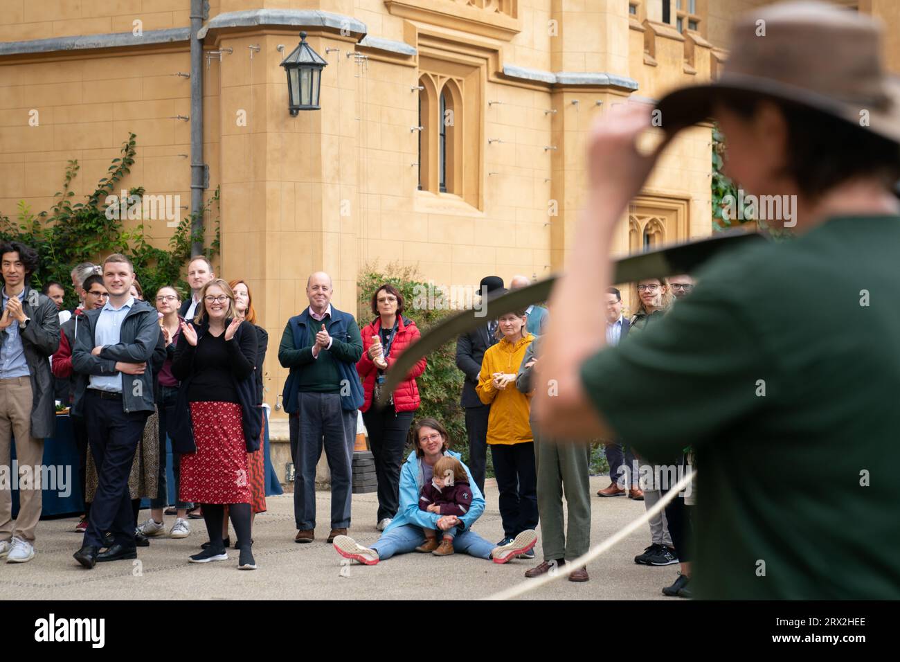Four female scythers - Trinity gardeners Joharna Richards and Dr Jo ...