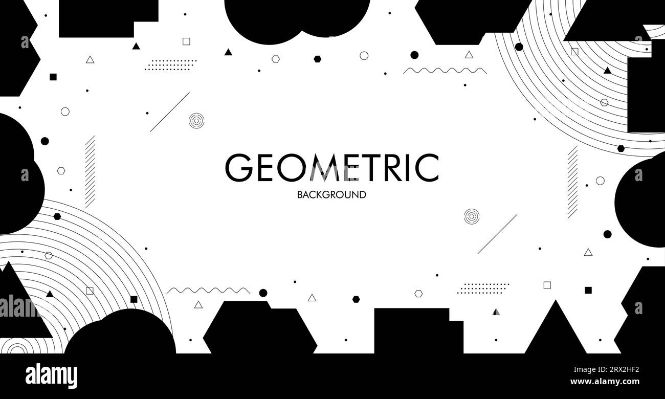 Creative Geometric background Design with graphic elements for ...