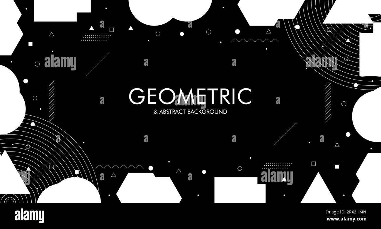 Creative Geometric background Design with graphic elements for ...