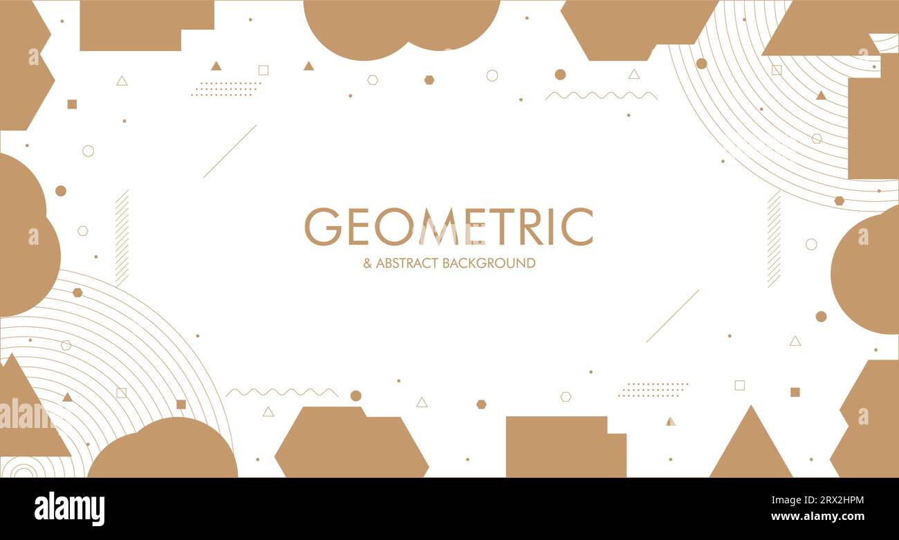 Creative Geometric background Design with graphic elements for ...