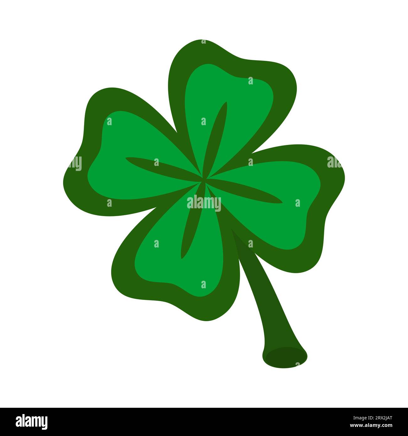 Vector illustration. Green leaf clover. St.Patrick s Day Stock Vector ...