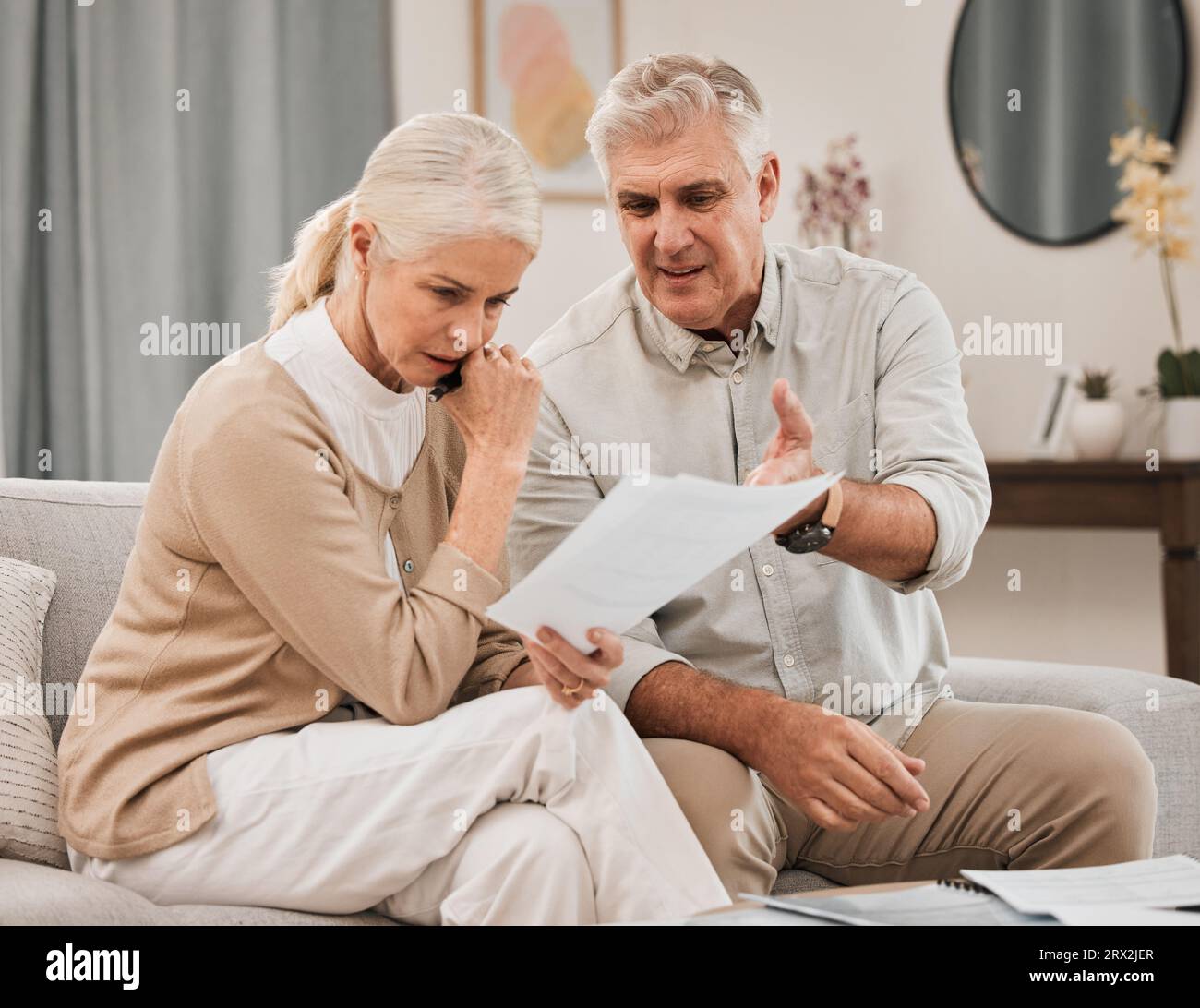 Old people with life insurance application, retirement fund and ...