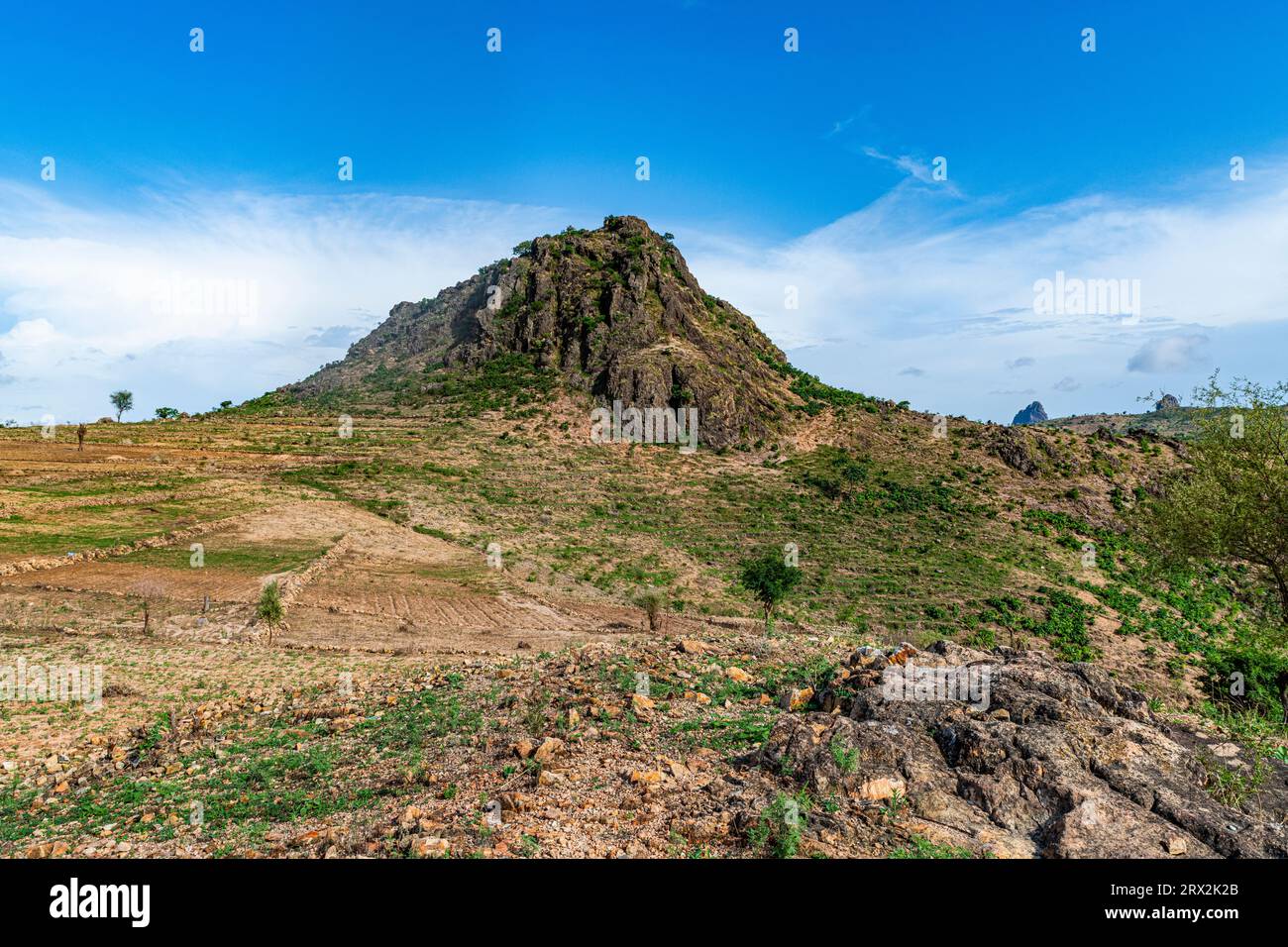 Lunar landscape, Rhumsiki, Mandara mountains, Far North province ...