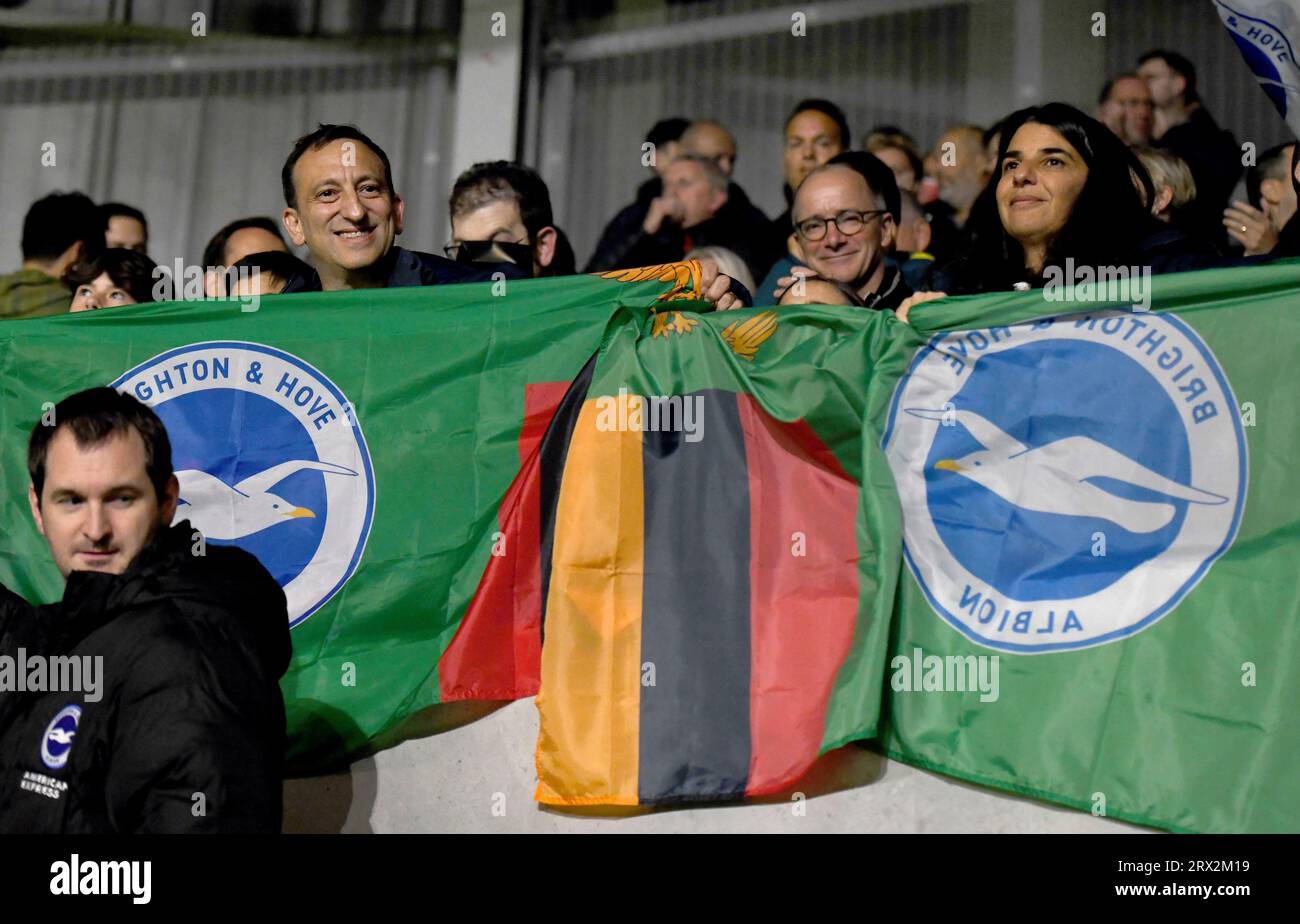 Tony bloom with fans hi-res stock photography and images - Alamy