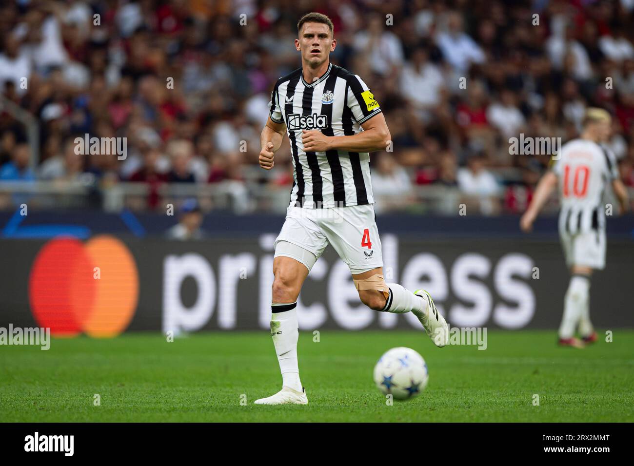 Sven Botman of Newcastle United FC in action during the UEFA Champions ...