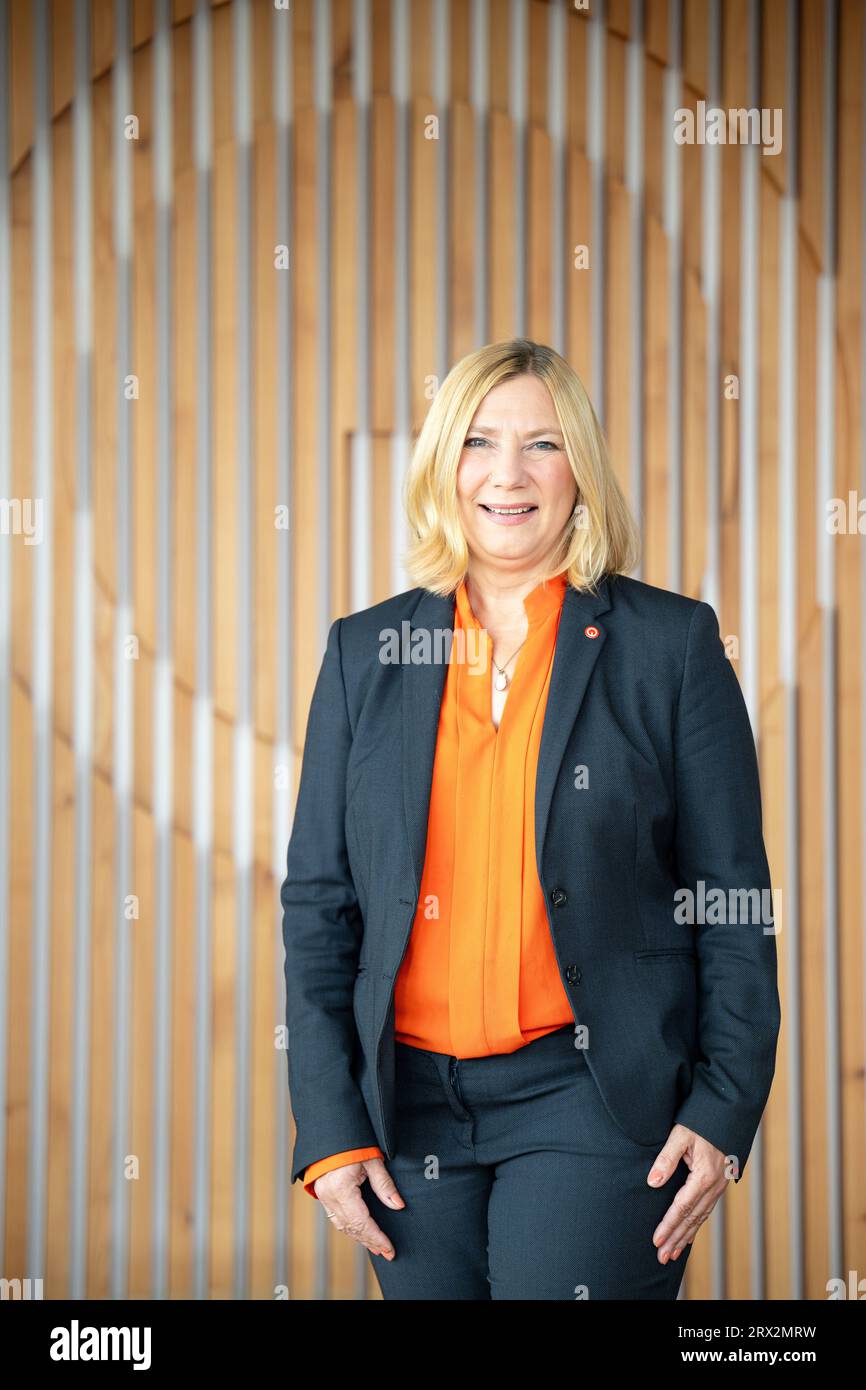 Bremen, Germany. 22nd Sep, 2023. Yvette Gerner, Radio Bremen's director ...