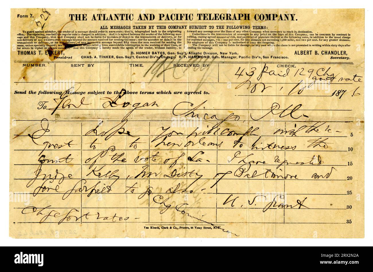 Vintage telegram Cut Out Stock Images & Pictures - Alamy