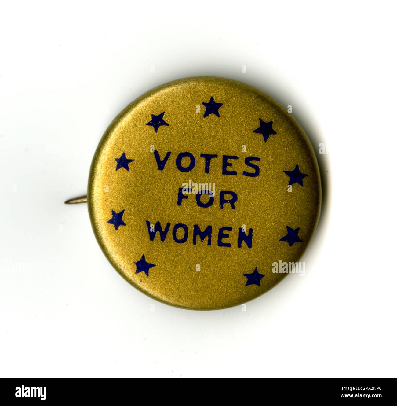 Votes for women button hi-res stock photography and images - Alamy