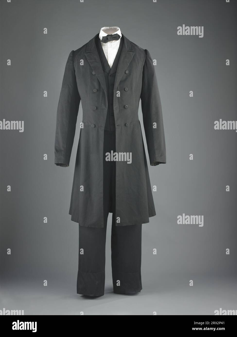 Suit, worn by Abraham Lincoln. Coat, PL*6359. Vest, PL*6360. Trousers ...