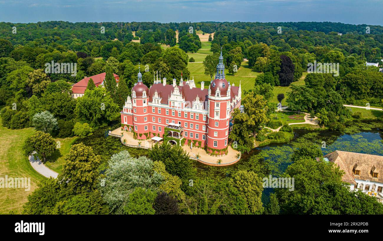 Aerial of muskau muskauer park hi-res stock photography and images - Alamy